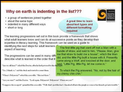 The Importance of Indenting