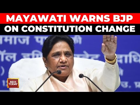 BSP Chief Mayawati Criticises BJP and Congress on Constitution | Constitution Debate | India Today