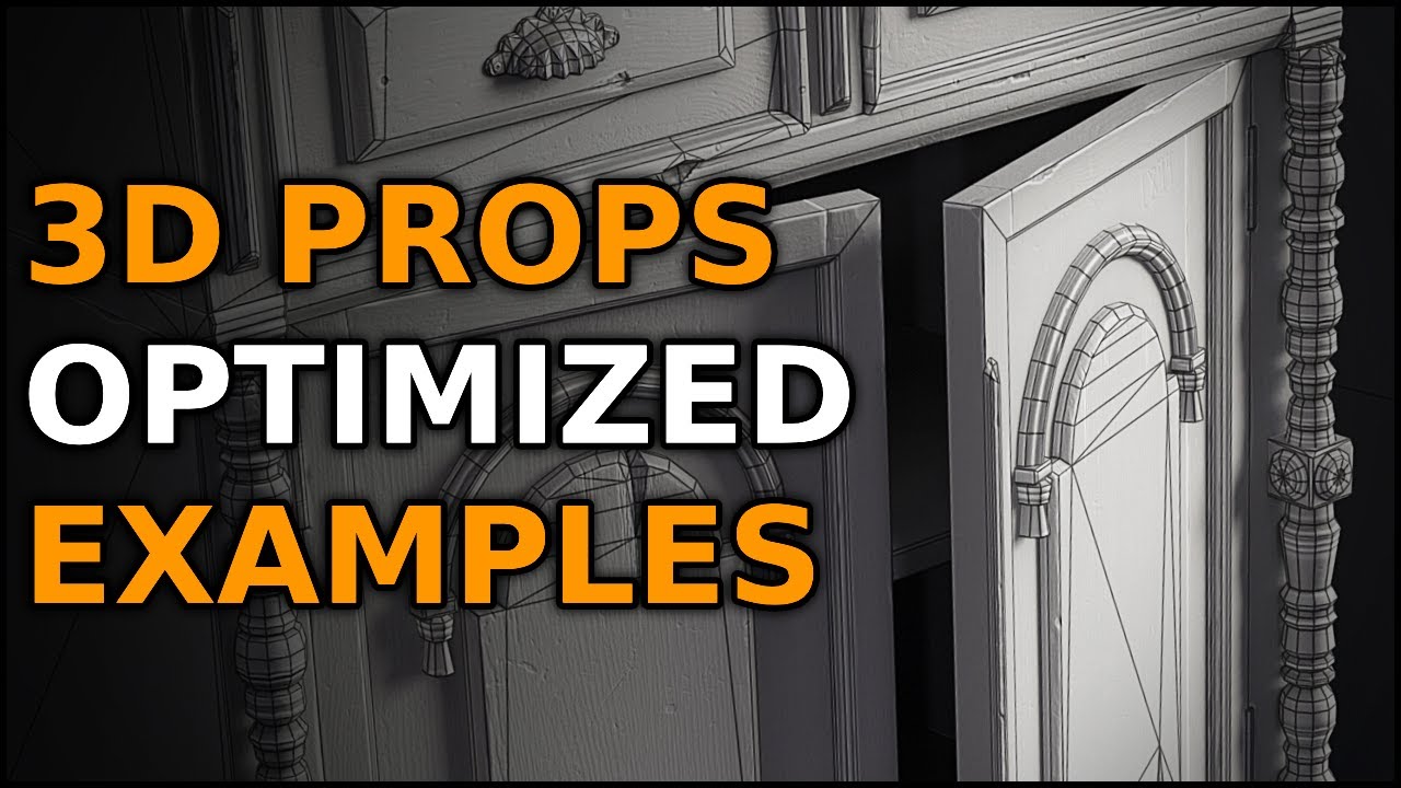 What Does Good 3D Modelling Optimization Look Like? (Prop Edition)