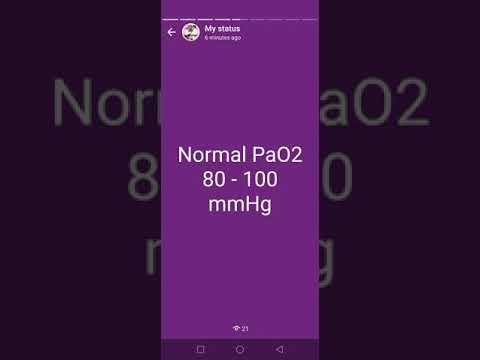 identify Hypoxemia by using PaO2