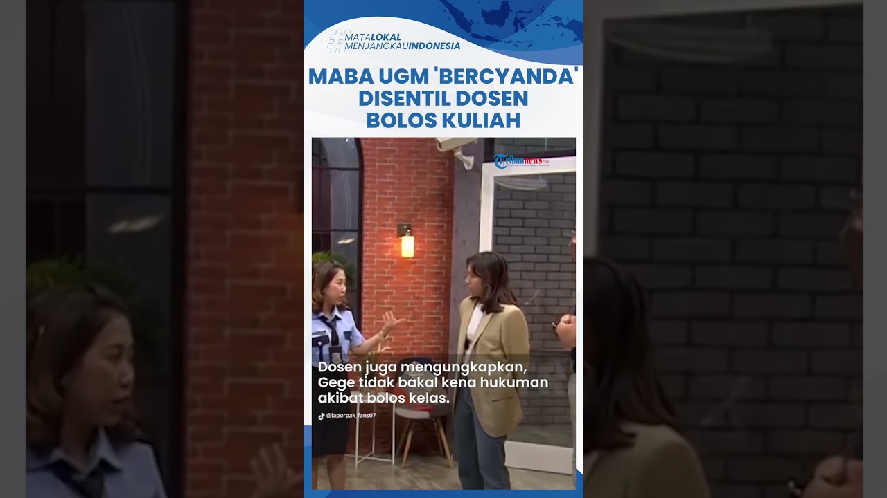 Viral Sosok Abigail Manurung, Maba UGM 'Bercyanda' Disentil Dosen ...