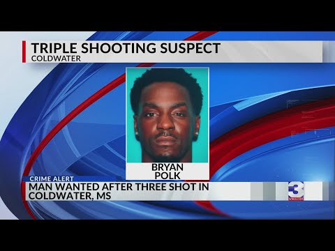 Coldwater, MS police search for third suspect in Mother's Day triple shooting