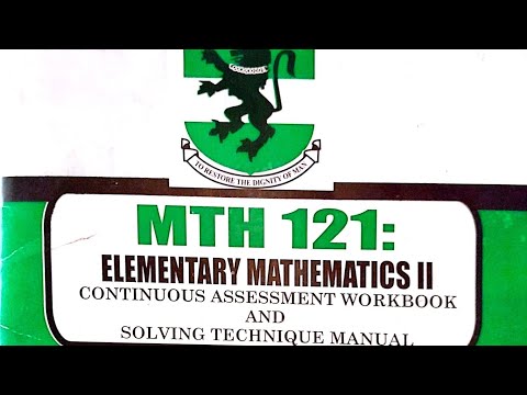 TUTORIAL ON LIMITS - UNN MATHEMATICS - MTH 121 ONLINE LECTURE #easytounderstand