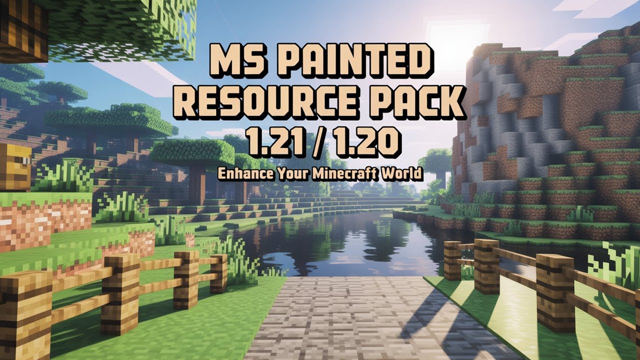 MS Painted Resource Pack 1.21 / 1.20 [16x]