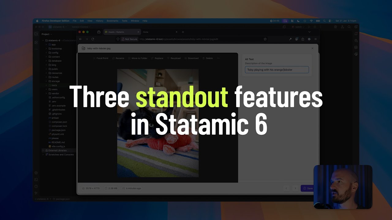 Three standout features in Statamic 6