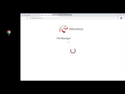 How to create a webpage in 000webhost.com