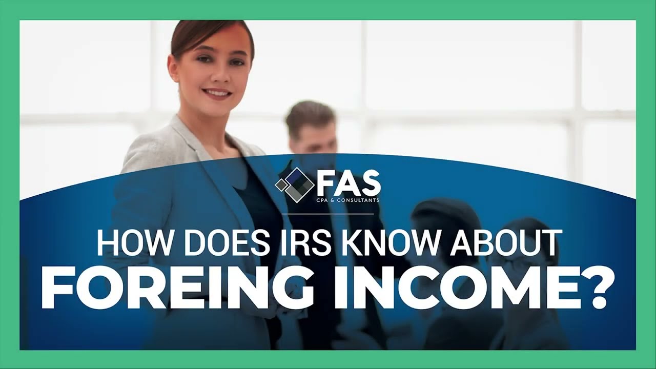 🔴 How does IRS know about foreign income? 🔴 [ Expats Taxation ]