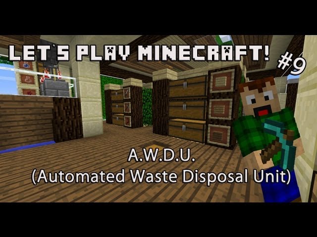 Automated Waste Disposal Unit Minecraft Map