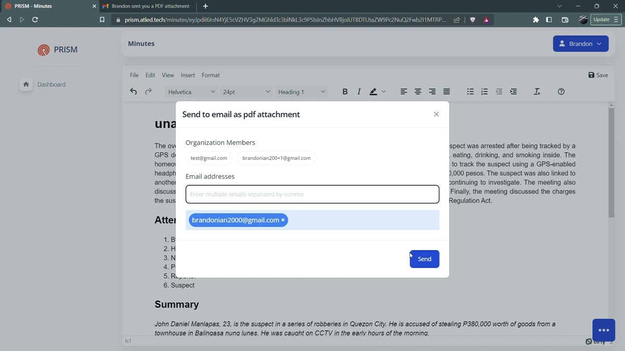 4 PRISM   Minutes as PDF Attachment