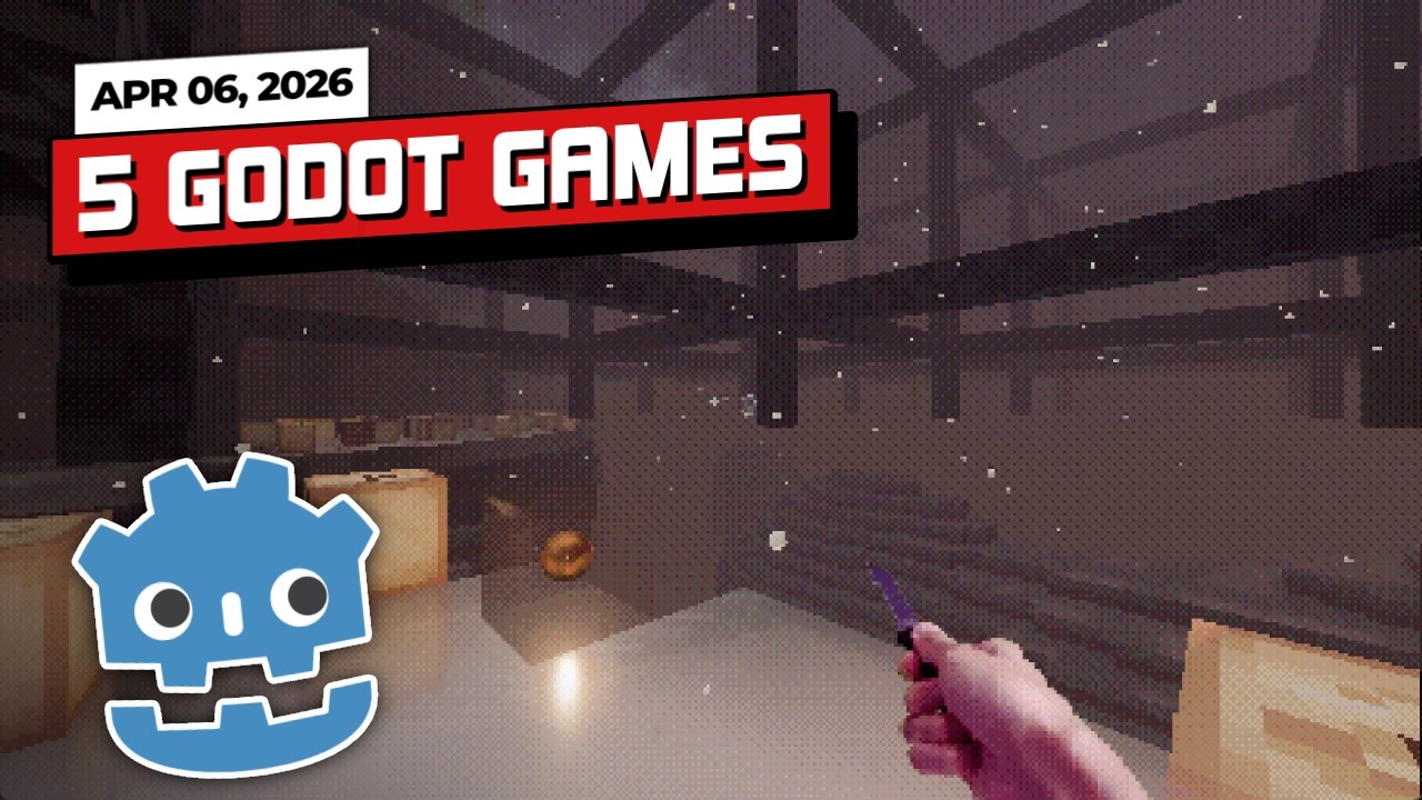 5 Games Made in Godot To Inspire You (04/06/26)