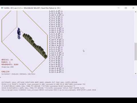 KAREL 3D C++ ( Karel the Robot in 3D ) download | SourceForge.net