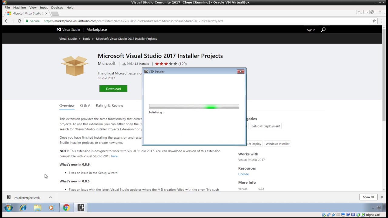 InstallShield - Visual Studio 2017 setup project missing