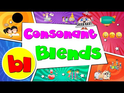 Consonant Blends / bl / Short Vowels / Phonics Mind Map