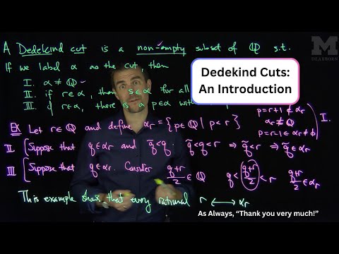 Dedekind Cuts: An Introduction