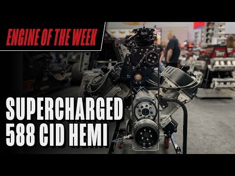 Indy Cylinder Head's Supercharged 588 cid Hemi Engine