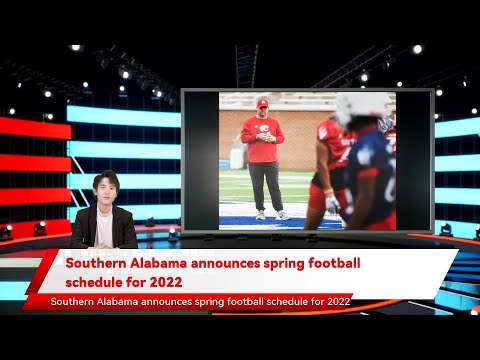 Southern Alabama announces spring football schedule for 2022