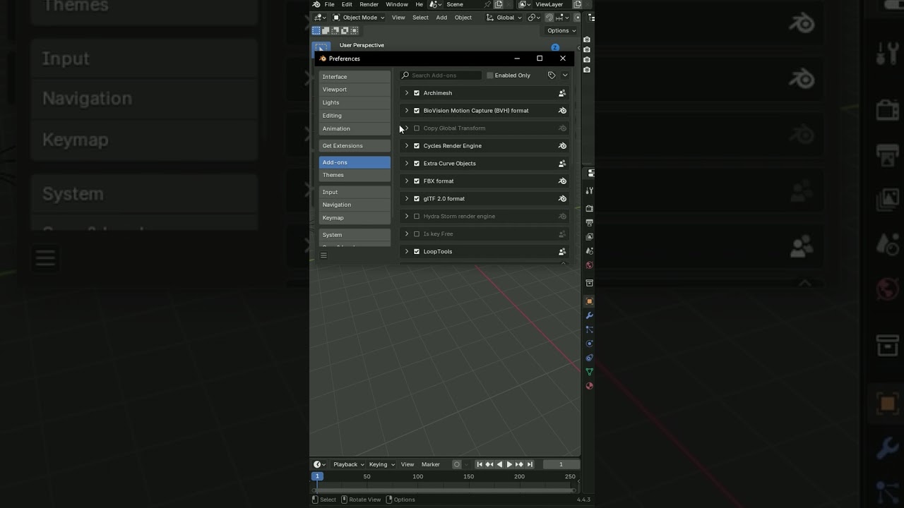 How to install addons in Blender