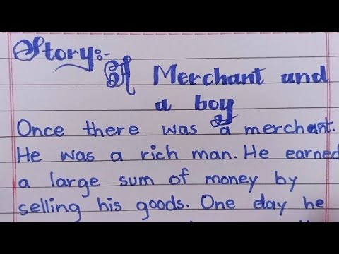 Nip the Evil in the Bud | A Merchant and a Boy English Story