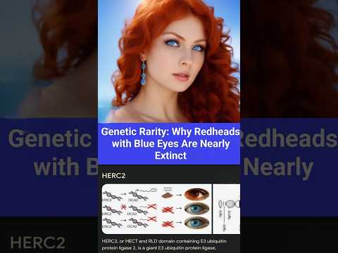 Born Once in a Million Years? Red Hair + Blue Eyes Explained