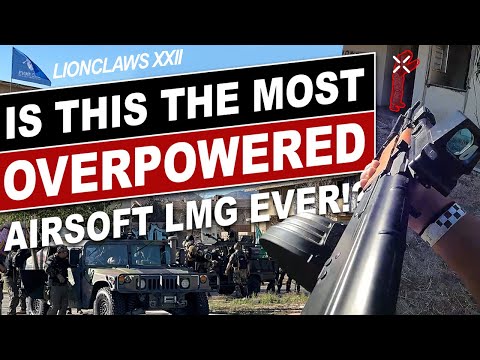 Is this the Most OVERPOWERED Airsoft LMG Ever!?