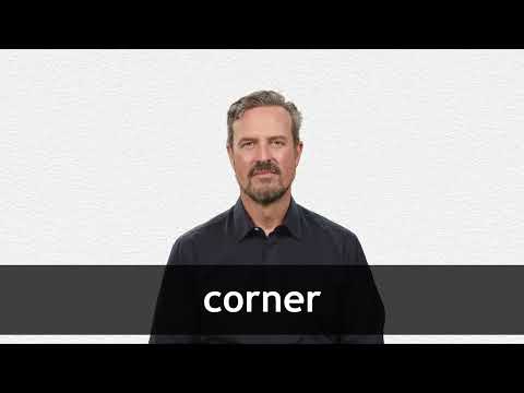 How to pronounce CORNER in American English