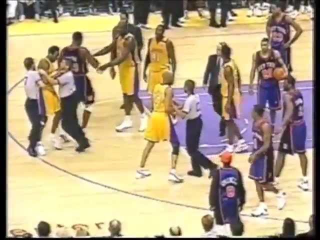 Five greatest NBA fights of all time