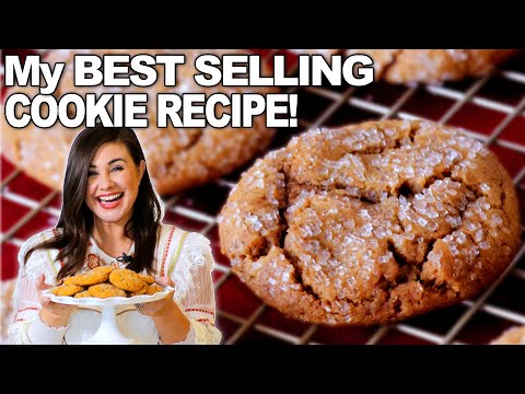 Chewy Ginger Molasses Cookies Recipe