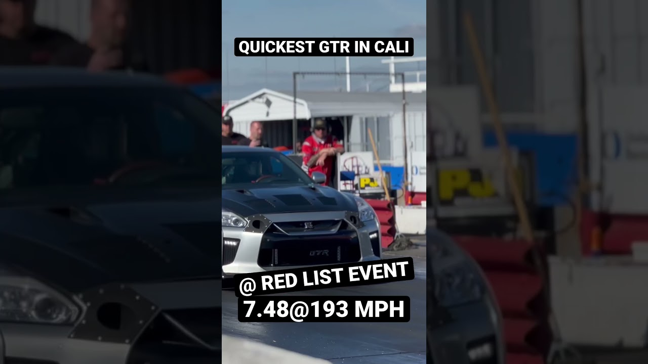 FASTEST GTR IN CALIFORNIA!!! Happened in Red List @ Famoso *7.48@193mph* #1320 #dragrace #redlist