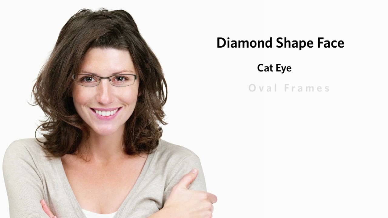 Best Women's Frames for a Diamond Face Shape