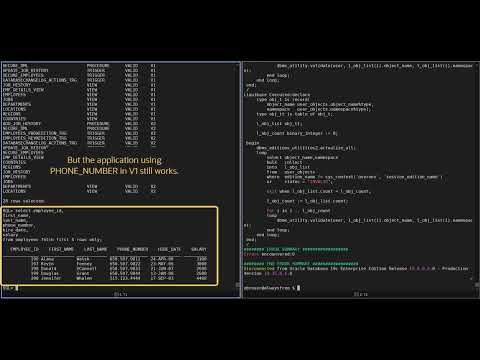 Online database schema changes with EBR + DBMS_REDEFINITION + SQLcl + Liquibase