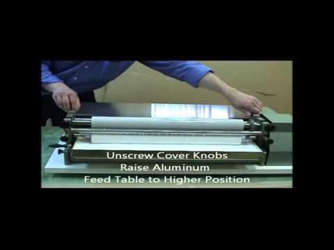 Colonel Label Gluer Setup