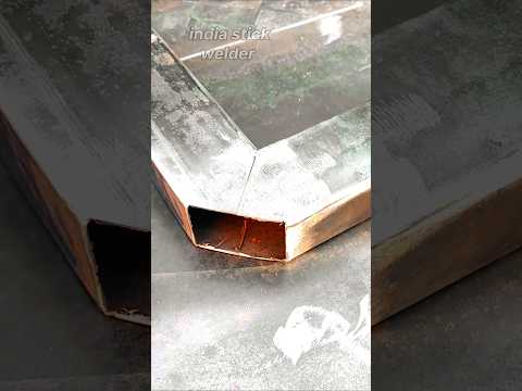 how to connect three square tube iron rods #welding #iron #vanisteelsupport