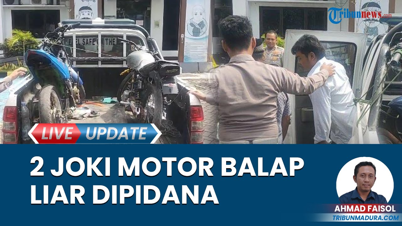 2 Joki Motor Balap Dijerat Pidana 1 Tahun Penjara, Satlantas Polres ...