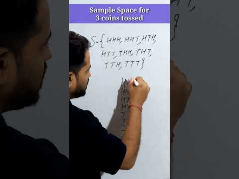 Sample Space for 3 Coins Tossed | Maths Tricks