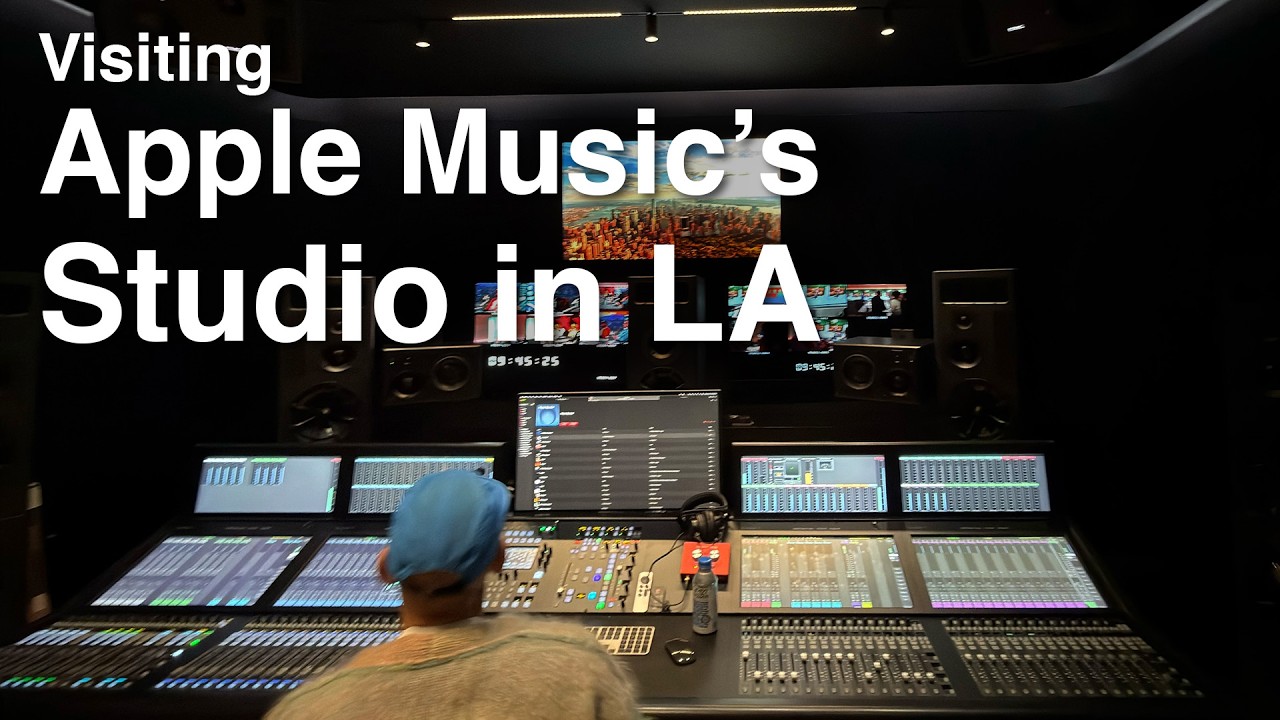 A Rare Tour of Apple Music's Studio in Los Angeles!