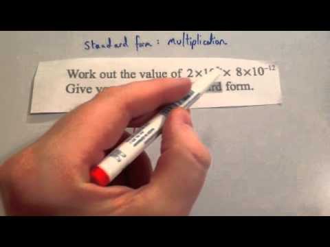 Standard Form: Multiplication | Corbettmaths