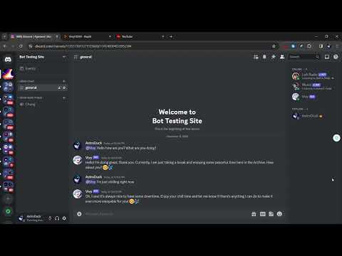 Character.ai Discord bot demo