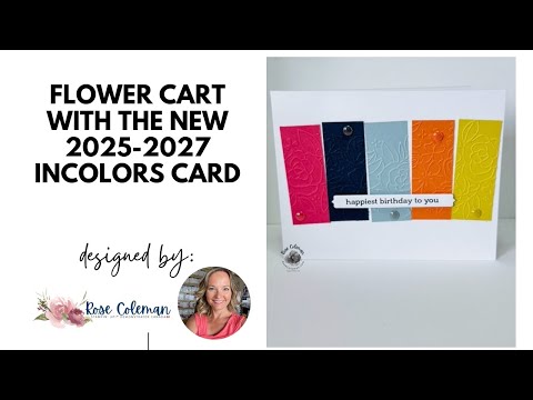 Flower Cart Card #1
