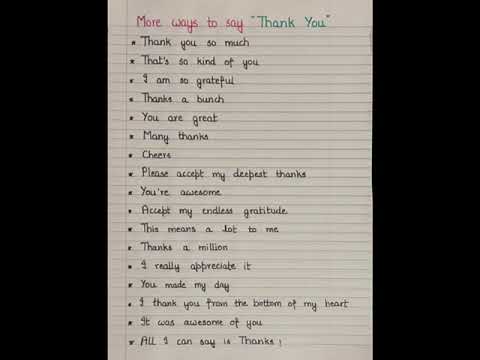 Daily use English sentences (More ways to say “Thank you”) #shorts#education#englishspeakingpractice