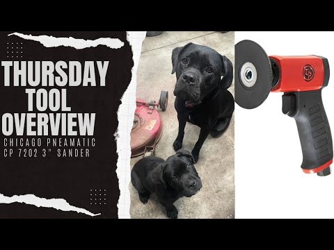 TTO: Unveiling the Chicago Pneumatic CP 7202 3" Pneumatic Sander