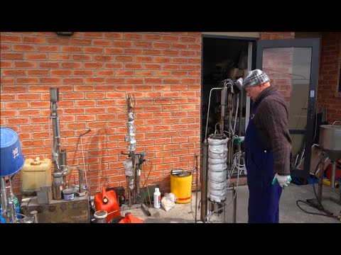 Used Motor Oil Continuous Distiller.