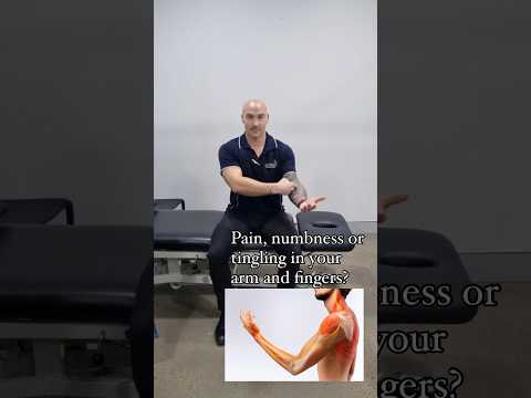 Pain & Numbness in your arm and Fingers? Try this!