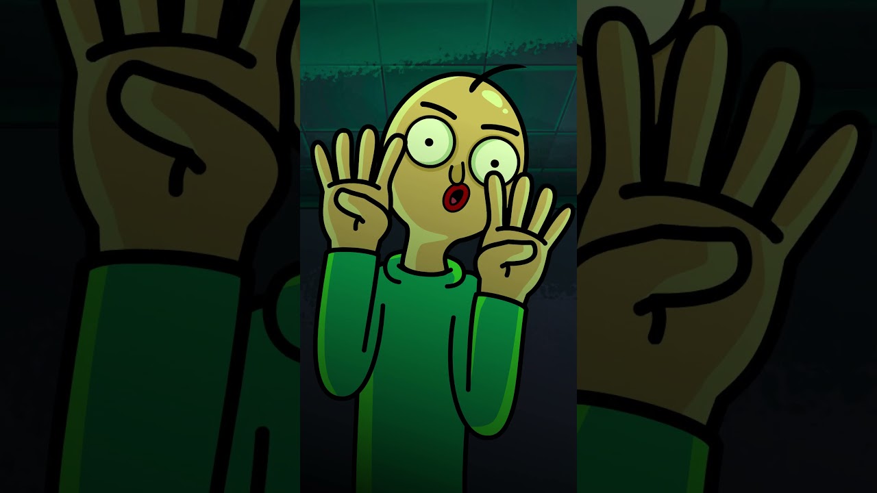 Baldi's Basics (Animation meme) #shorts