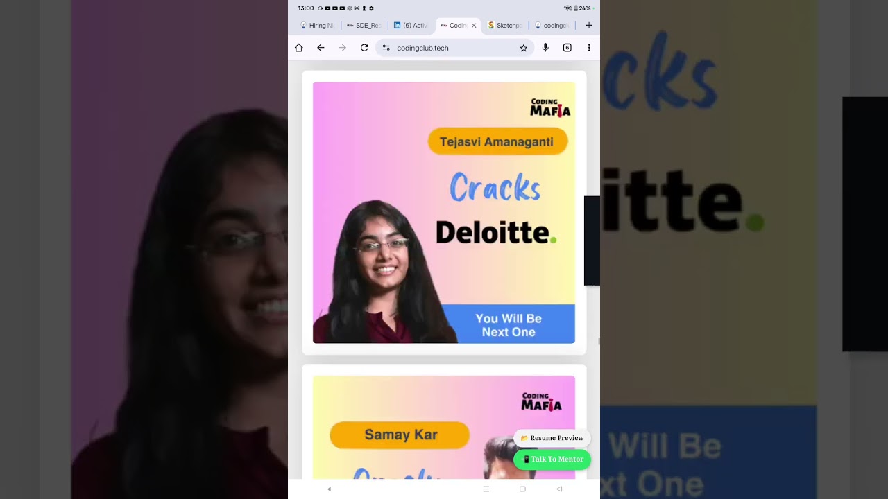 Hiring Support | Coding Club India | Rs. 5994 Plan