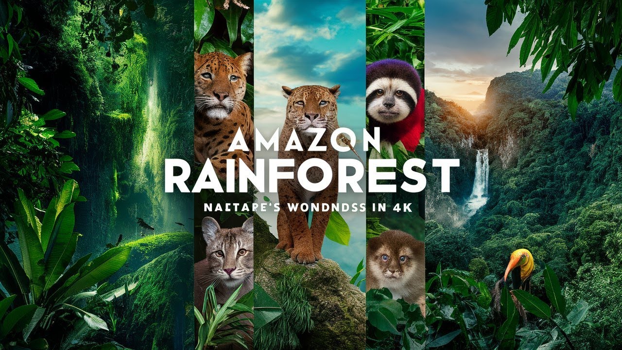 Amazon Rainforest Documentary - 4K Video Nature | Stunning Nature Scenery