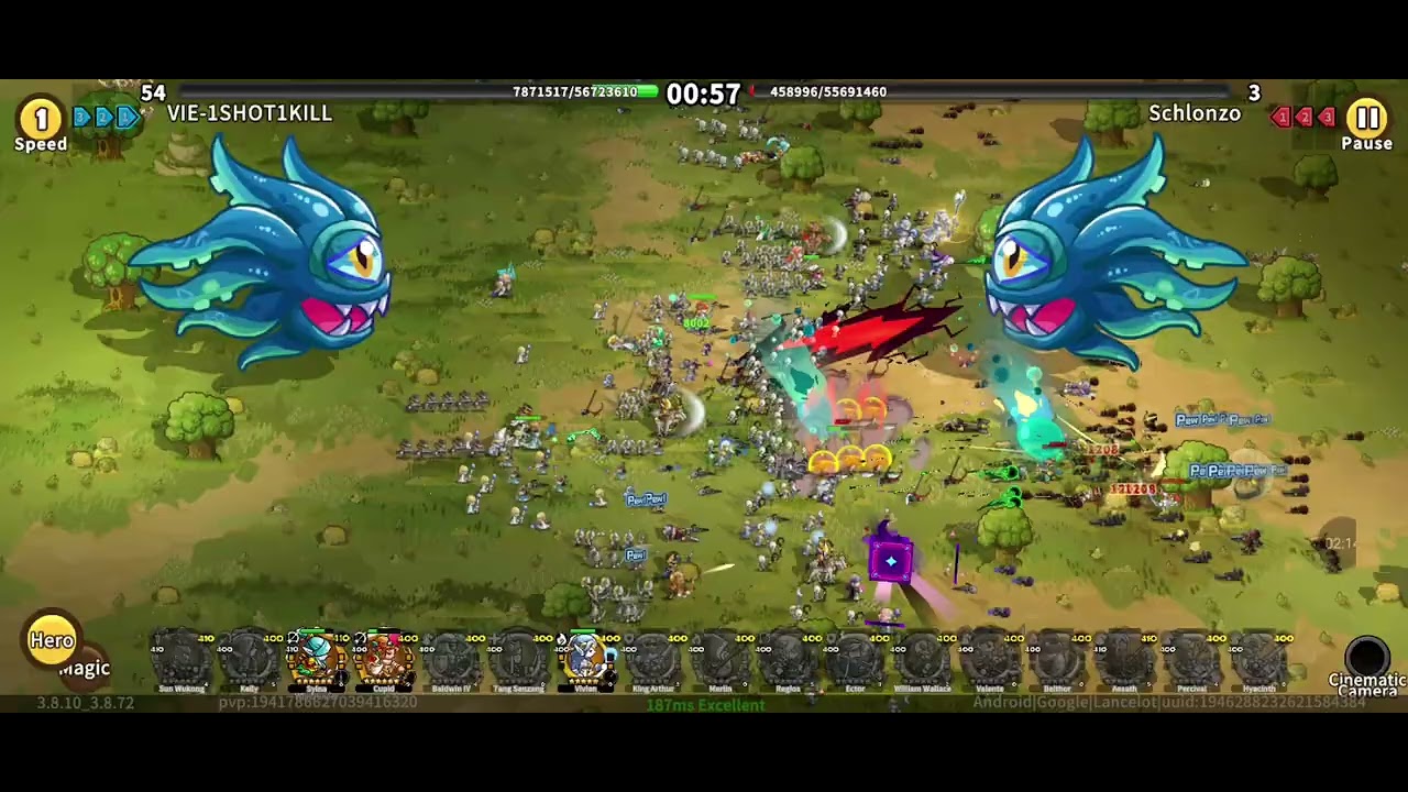 Mini Warrior Reborn! VIE-1SHOT1KILL vs Schlonzo