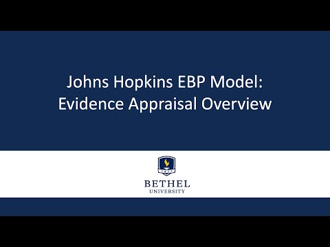 John Hopkins EBP Model: Evidence Appraisal