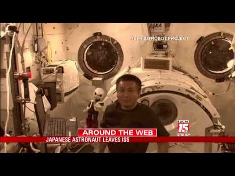 Japanese Astronaut Leaves ISS