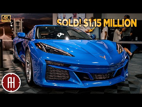 2024 Chevrolet Corvette E-Ray 3LZ VIN001 SOLD FOR $1.15 MILLION!