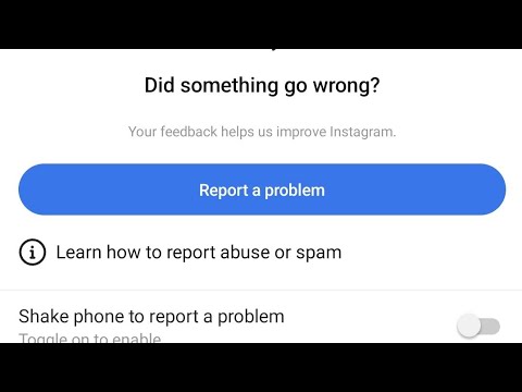 how to report a problem on instagram 2023 | instagram bug report problem | instagram bug error